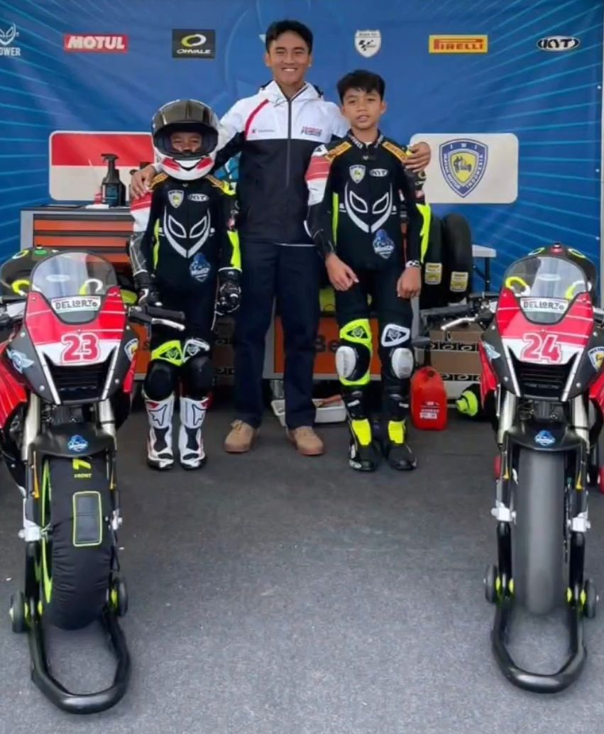 Ketua Umum IMI Bamsoet Apresiasi Kiprah Pembalap Muda Indonesia Diajang FIM MiniGP World Series ...